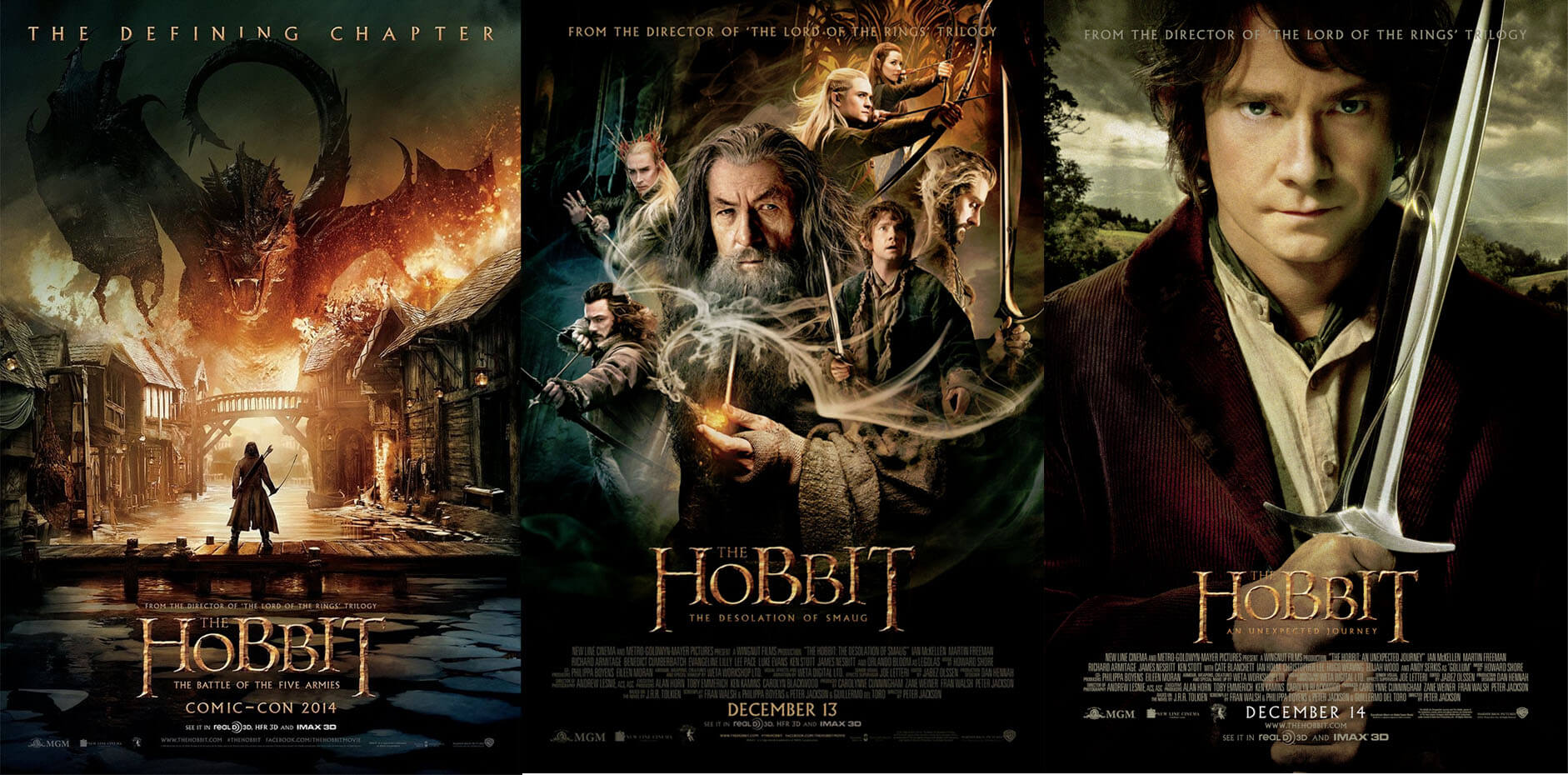 Bilbo's Epic Quest - The Hobbit Movies in Order